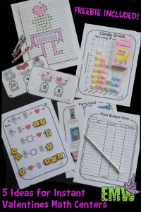 Five Instant Valentine's Day Math Centers * Evil Math Wizard
