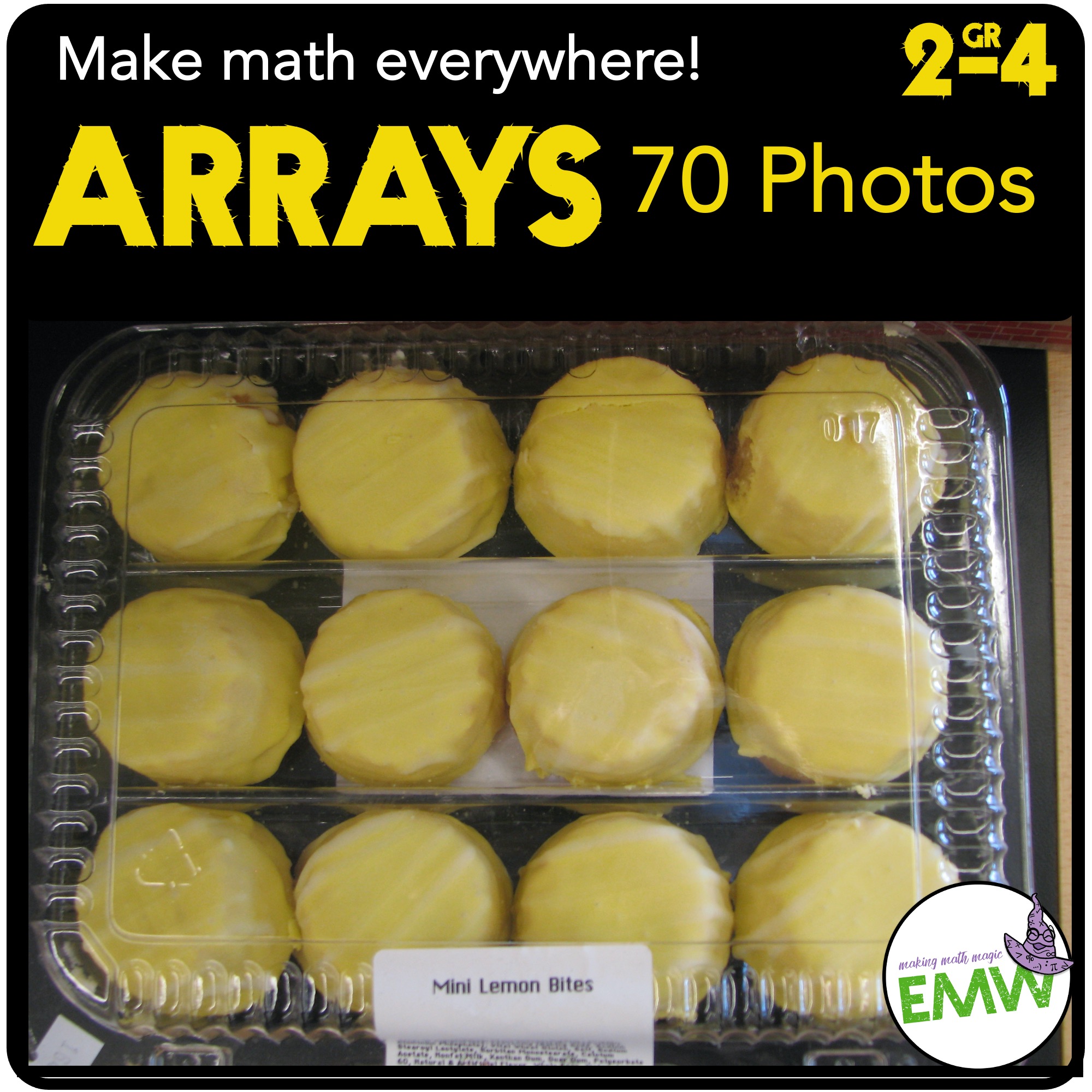 Arrays Multiplication Activities Real Life Picture Photo Cards Digital Or Print * Evil Math Wizard