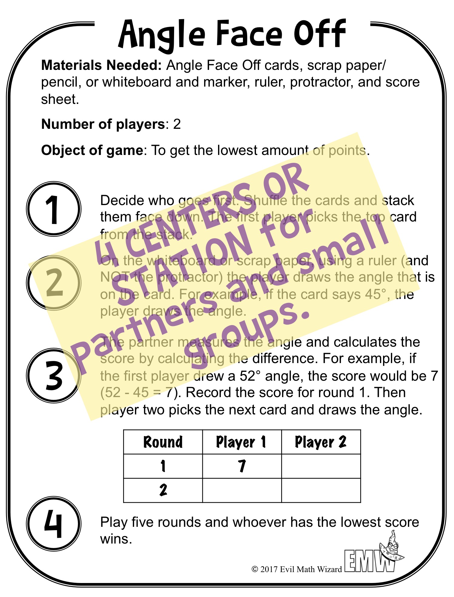 Ultimate Angle Kit Activities Games Worksheets and Assessments * Evil ...