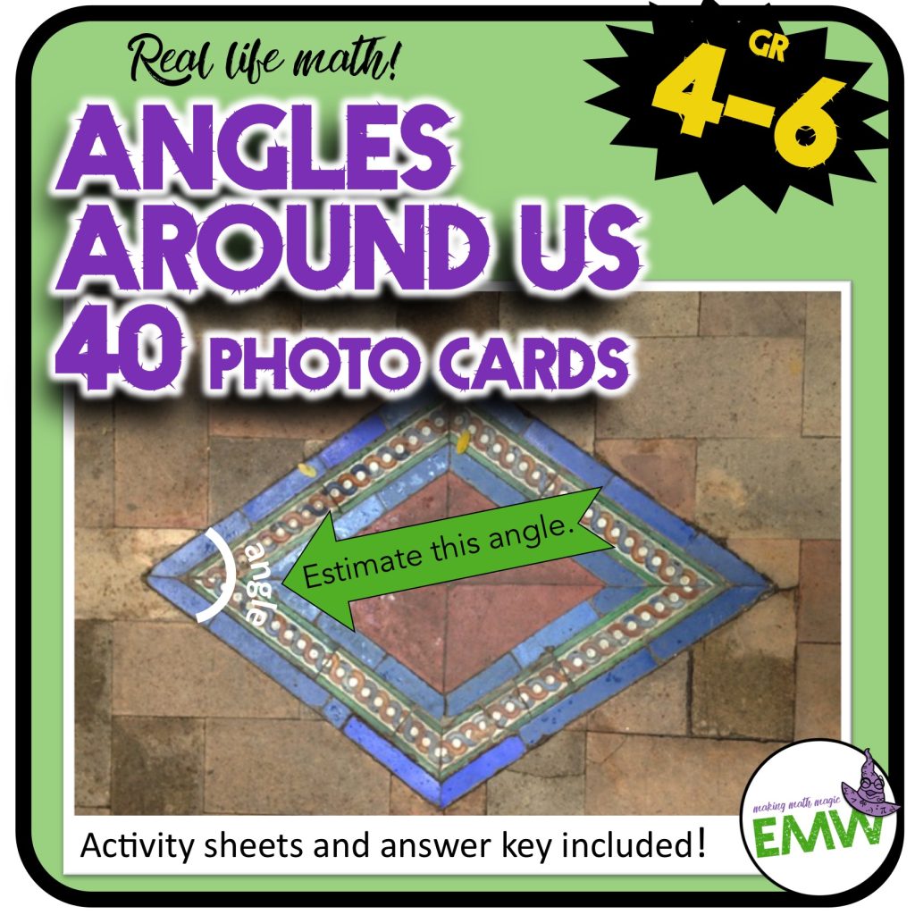 Angles Around Us Real Life Picture Cards Of Angles * Evil Math Wizard
