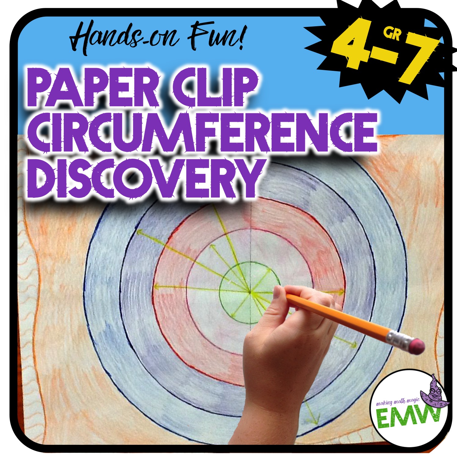 Circumference Craftivity - Exploring Radius, Diameter & Circumference ...
